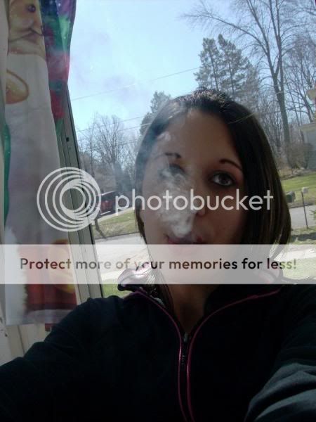 Exhales - Kitty Lynn Smoking Fetish - Now smoking 5 packs a day!