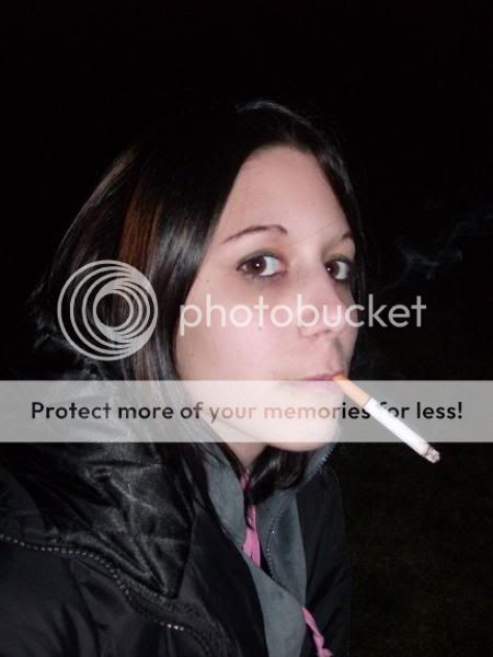 Inhales - Kitty Lynn Smoking Fetish - Now smoking 5 packs a day!