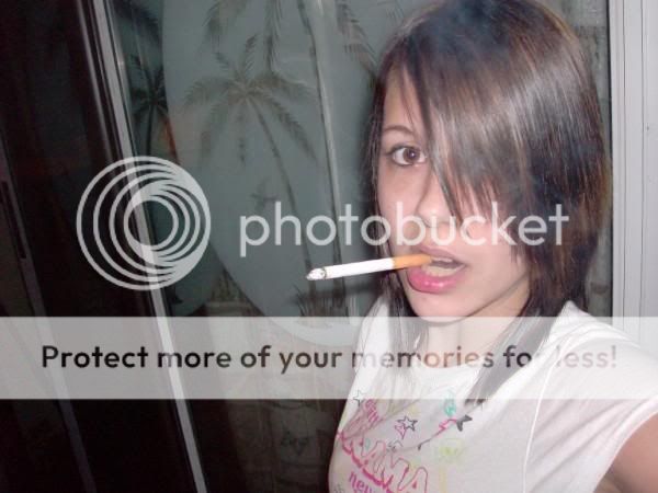 Inhales - Kitty Lynn Smoking Fetish - Now smoking 5 packs a day!