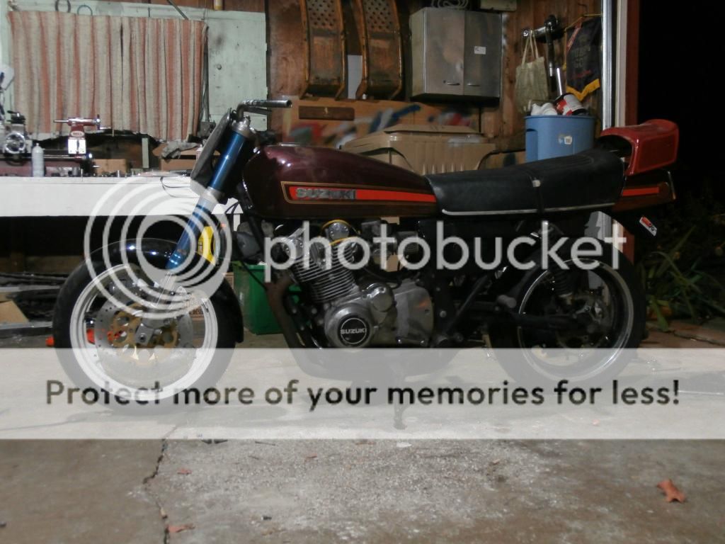 Suzuki gs 1000 78/79 front end swap | Custom Fighters - Custom ...