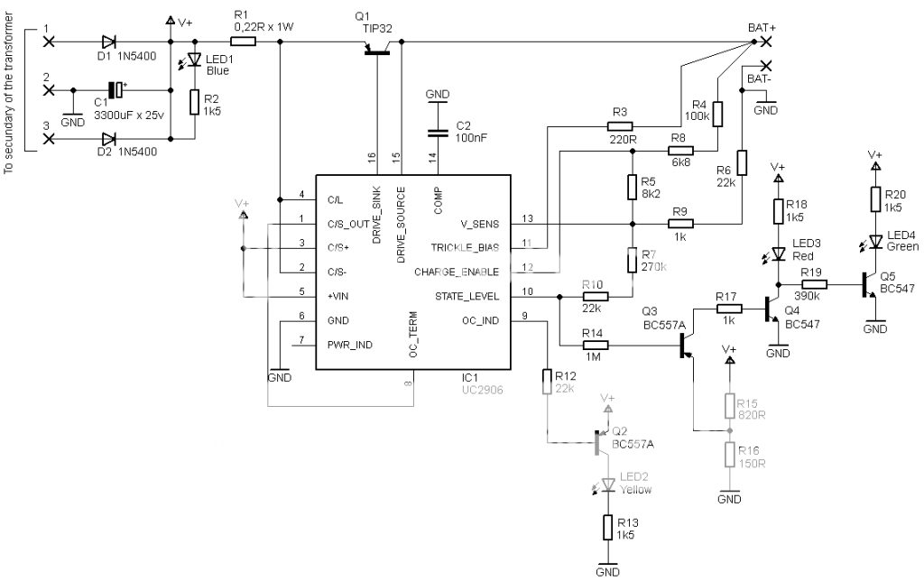 Carregador de Bateria: Como Limitar a Corrente? - Eletrônica - Clube do ...