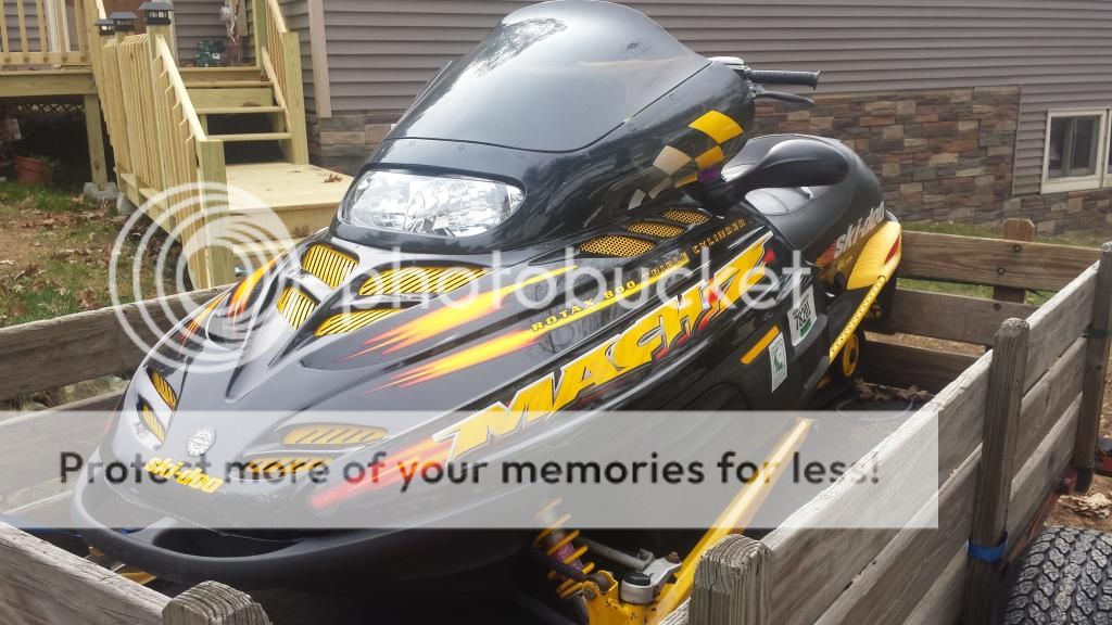 Newb with (new to me) Mach Z 800 | Ski-Doo Snowmobiles Forum